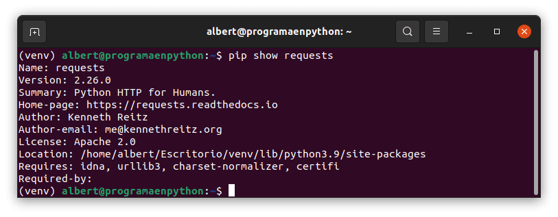 Gesti n De Dependencias En Python Con Pip