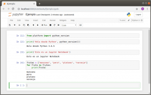 Entornos de desarrollo para programar en Python