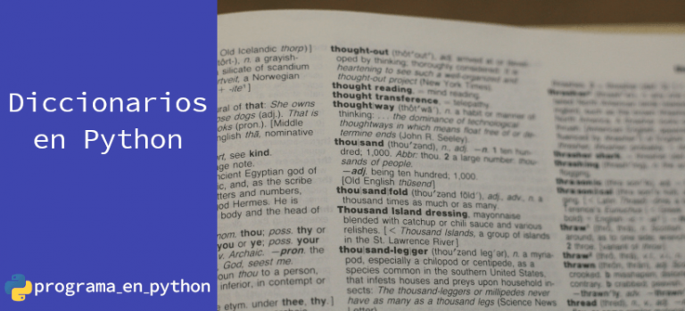 Diccionarios en Python